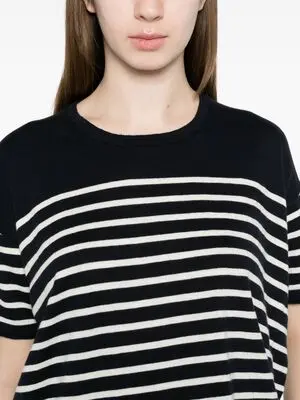 CT PLAGE Striped Cotton Sweater