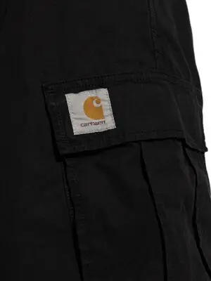 Carhartt Work In Progress Cotton Cargo Shorts - Black