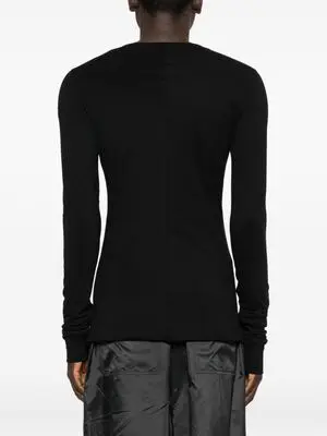 Moncler Cotton Crewneck Sweater - Black