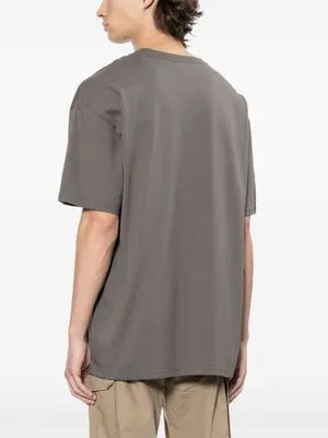Carhartt Work In Progress Logo Cotton Polo Shirt - Grey