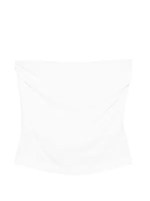 Norma Kamali Strapless Top - White