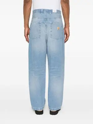 Carhartt Work In Progress Brandon Cotton Trousers - Blue