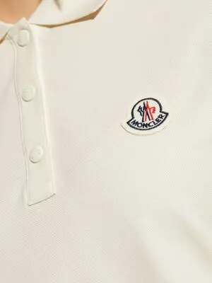 Moncler Logo Cotton Polo Shirt