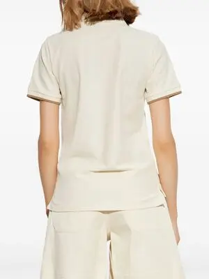 Moncler Logo Cotton Polo Shirt