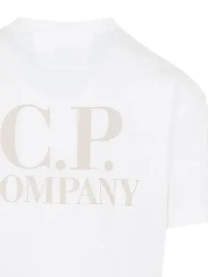 C.P. COMPANY Logo Cotton T Shirt