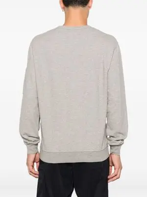 C.P. COMPANY Cotton Crewneck Sweatshirt - Grey