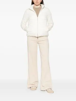 Moncler Padded Cardigan - White