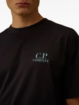 C.P. COMPANY Logo Cotton T Shirt