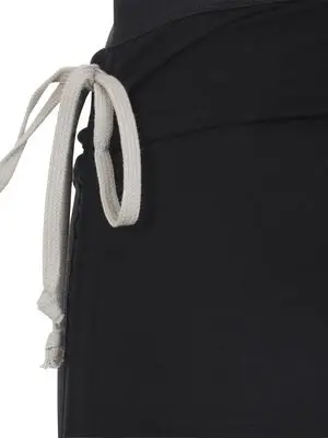 Rick Owens Long Cotton Skirt - Grey