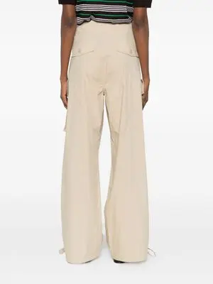 PAROSH Nylon And Cotton Pants