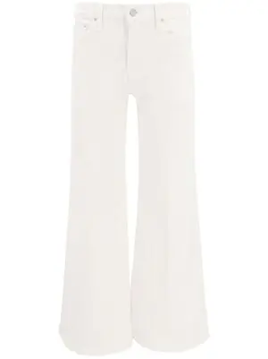 MOTHER The Twister Skimp Denim Jeans - Beige