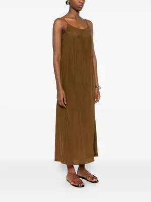 UMA WANG Anaya Long Dress - Camel