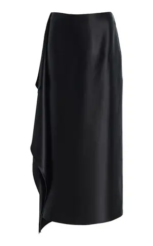 THE ROW Athalia Maxi Skirt - Black