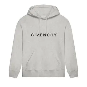 Givenchy Slim Fit Hoodie - Grey