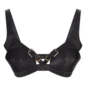 Givenchy Crisscross Leather Top
