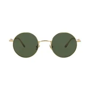 Valentino Garavani Round-frame Metal Sunglasses - Gold