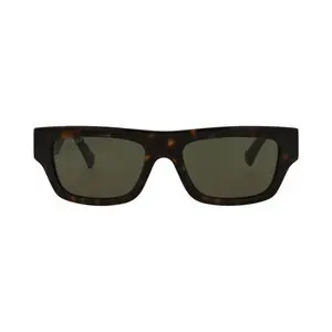 Gucci Square-frame Recycled Acetate Sunglasses - Brown