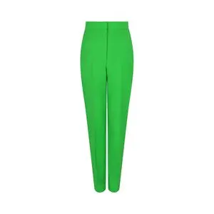 Alexander McQueen Wool-blend Trousers - Green