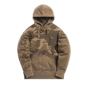 Kith Multi-camo Williams Hoodie - Brown