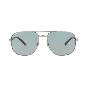 Gucci Aviator-frame Metal Sunglasses - Silver