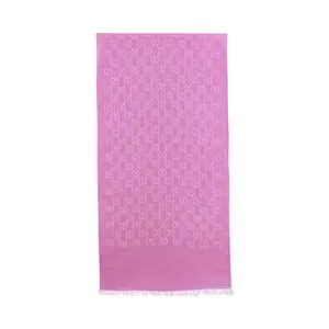 Gucci Gg Logo Scarf 'roseate Pink' Pink