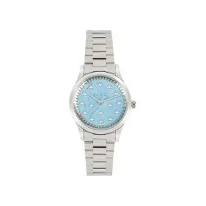 Gucci G-timeless Turquoise Stone Bracelet Watch
