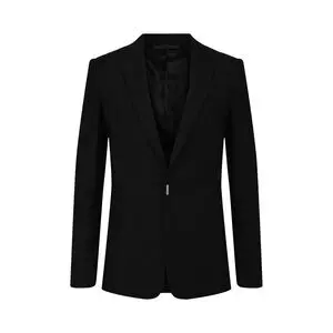 Slim Fit Black Blazers for Women