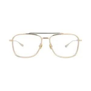 Valentino Garavani Aviator Metal Optical Frames - Gold