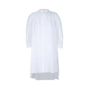 Alexander McQueen Cotton Trapeze Mini Dress
