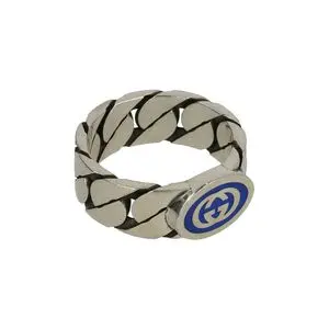 Gucci Interlocking G Ring - Silver