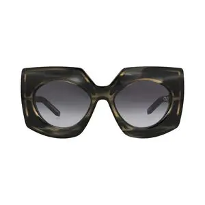 Valentino Garavani Square-frame Acetate Sunglasses - Black