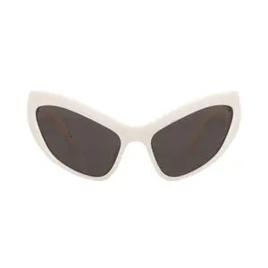 Balenciaga Cat Eye-frame Bio Injection Sunglasses - White