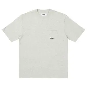 PALACE Slub Pocket Zig Zag T-shirt - Grey