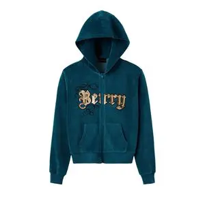 GV GALLERY Velour Zip Up