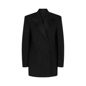 Givenchy Double Breasted Jacket - Black