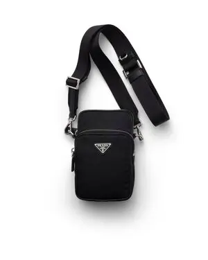Prada Re-nylon And Saffiano Leather Smartphone Case