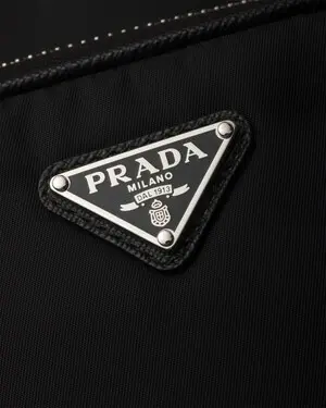 Prada Re-nylon And Saffiano Leather Smartphone Case