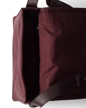 Prada Traveller Small Padded Re-nylon Shoulder Bag - Red