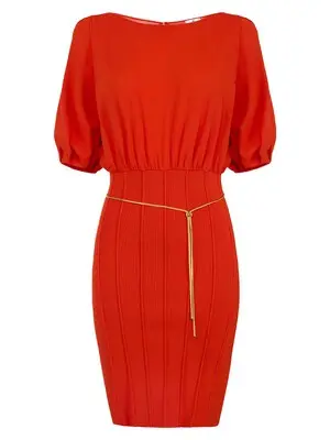 Elisabetta Franchi Off The Shoulder Day Dresses