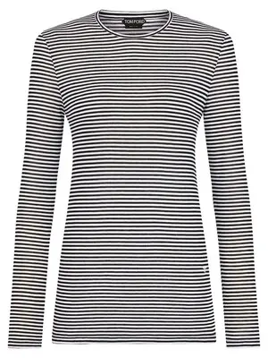 TOM FORD Long-sleeved Striped T-shirt