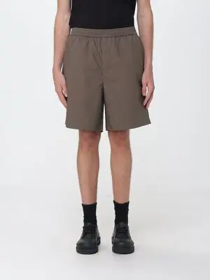 Armani Exchange Relaxed Fit Drawstring Shorts - Brown