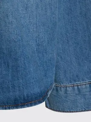 ANINE BING Cotton Denim Casual Shirt