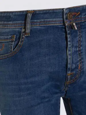Jacob Cohen Slim Fit Stretch Denim Jeans - Blue