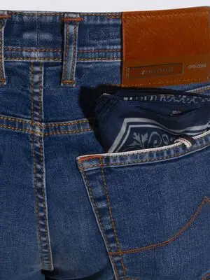 Jacob Cohen Slim Fit Stretch Denim Jeans - Blue