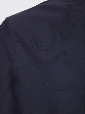 Emporio Armani Crew Neck Cotton And Silk Blend T-shirt