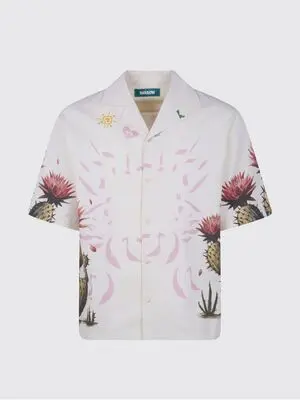 BARROW Printed Cotton Casual Shirt