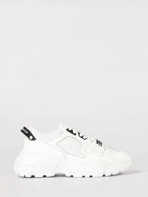Versace Leather Sneakers - White