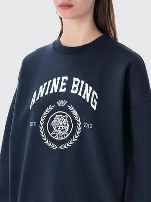 ANINE BING Crewneck Sweatshirt - Blue