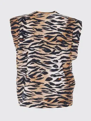 Pinko Tiger Print Sleeveless Top