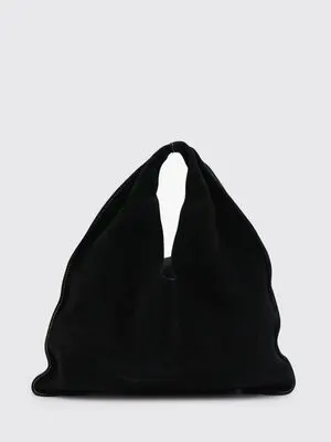 THE ROW Suede Shoulder Bag - Black
